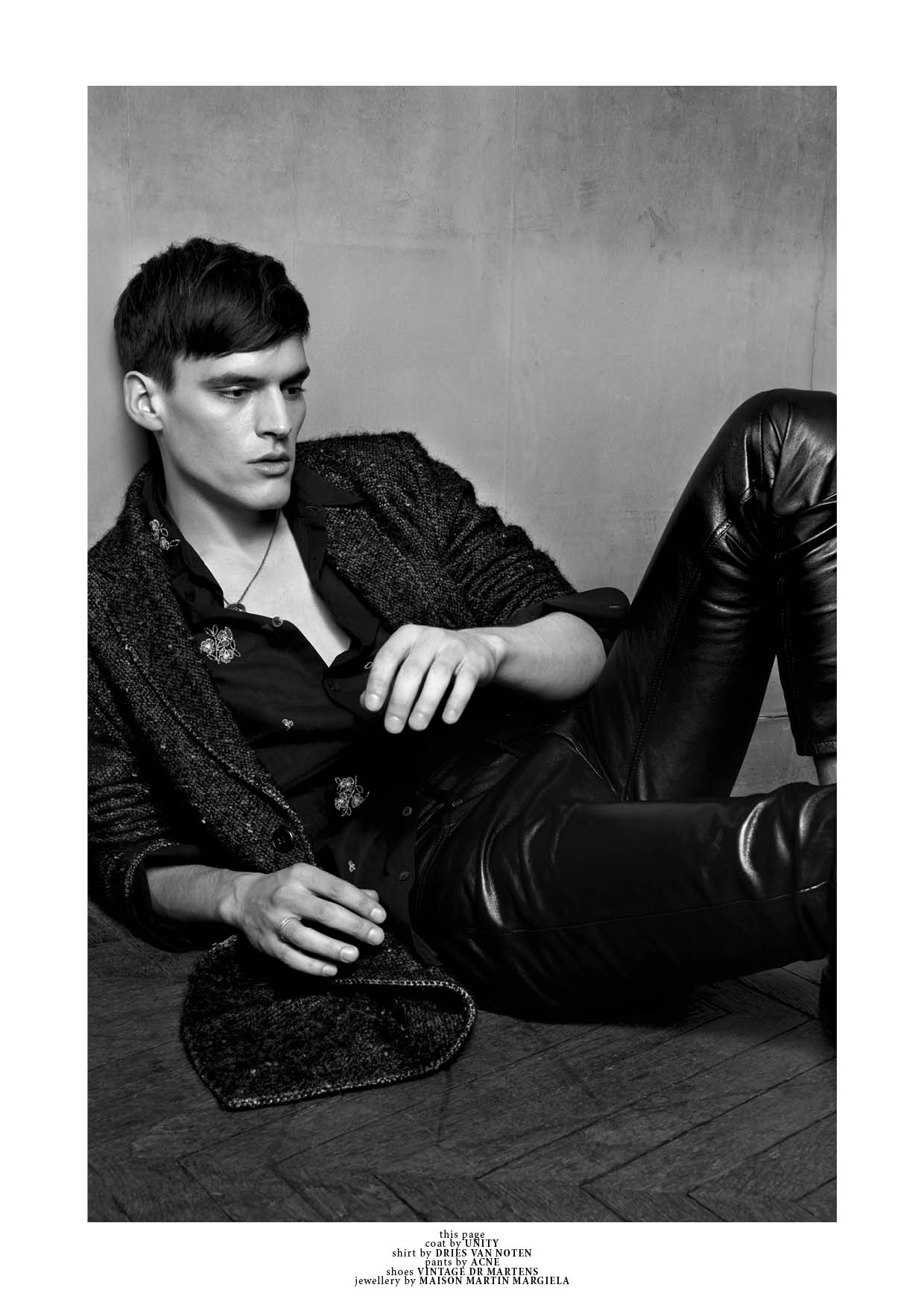 Christopher Michaut at Bananas by Laurent Humbert for Client Magazine ...