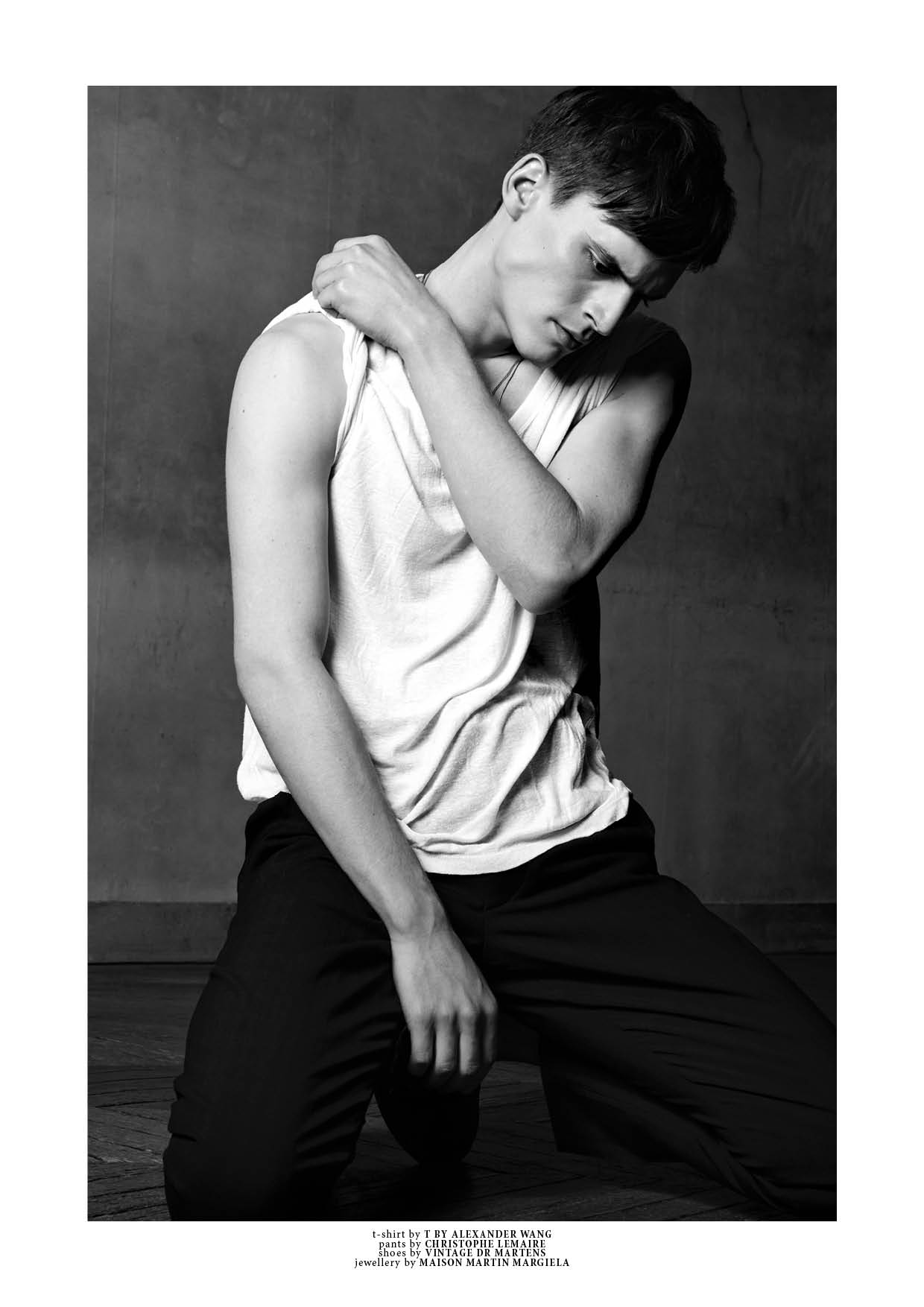 Christopher Michaut at Bananas by Laurent Humbert for Client Magazine ...