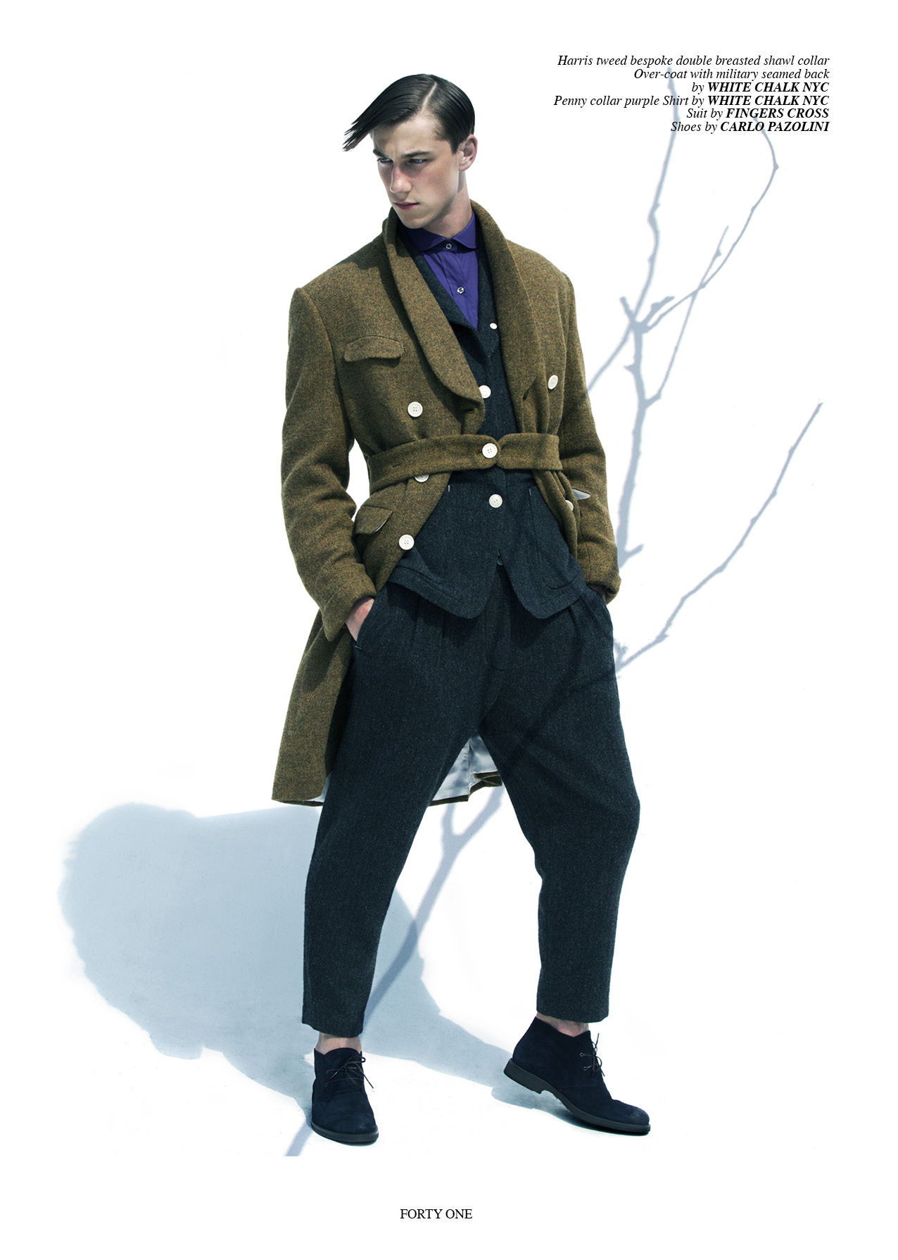 Harvey James by Karl Simone for Client Style Guide USA #3 | Client Magazine