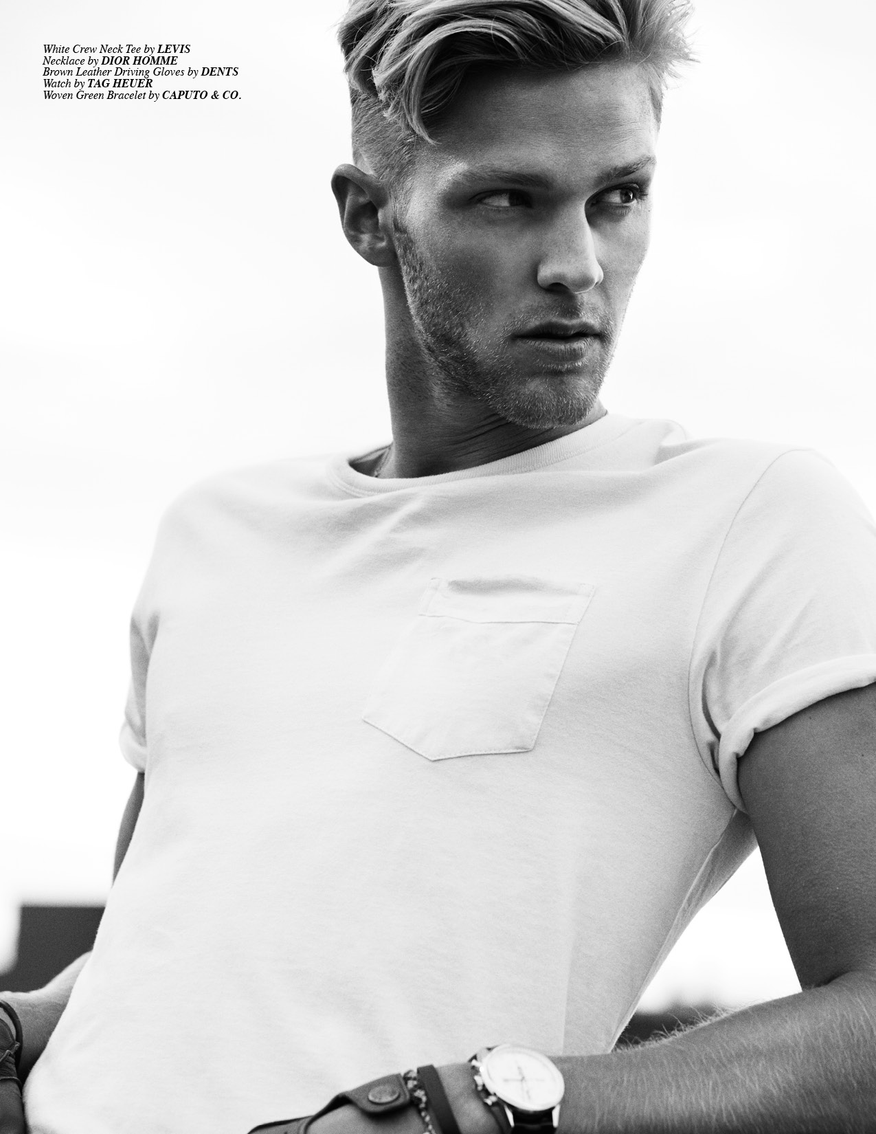 Clark Bockelman at Wilhelmina by Anthony Batista for Client Style Guide ...