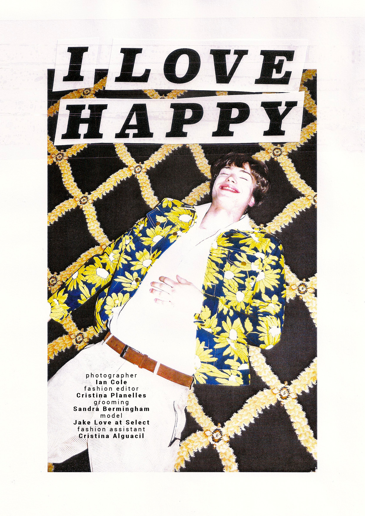 Jake Love at Select by Ian Cole for Carbon Copy #21 | Client Magazine