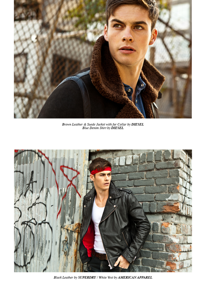 Joe Collier at New York Models by Daniel Garriga for Client Style Guide ...