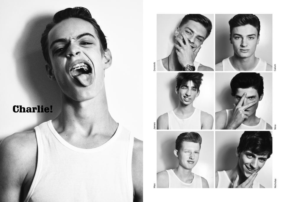 Boys NEXT Door by Ian Cole for Client Magazine #14 | Client Magazine