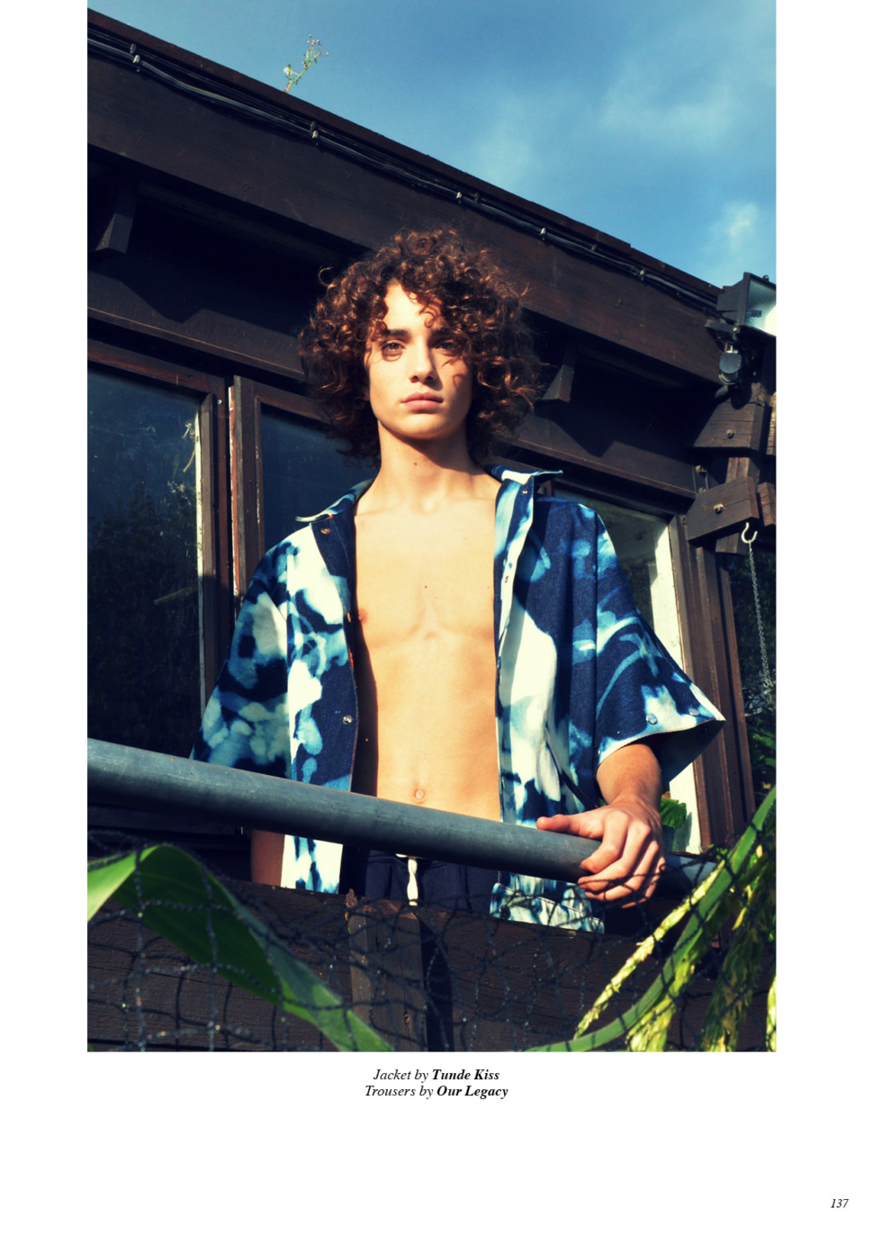 Matthew Clavane at D1 Models by Fujiko Mine for #ClientStyleUK #14 ...