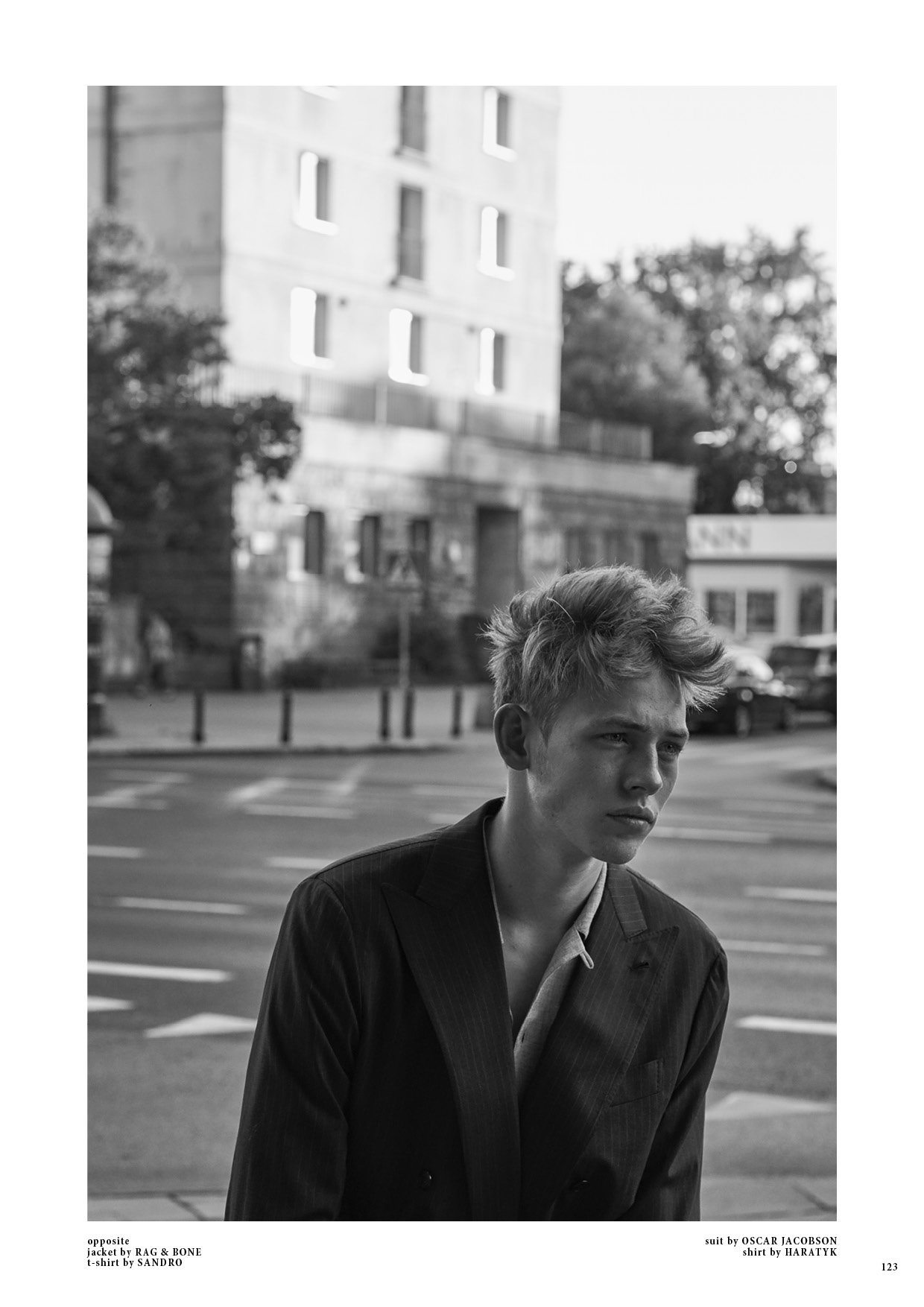 Rafal at Mango Models by Piotr Porebsky for CLIENT #16 | Client Magazine