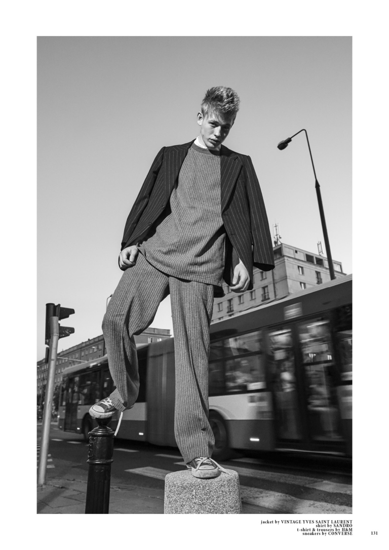 Rafal at Mango Models by Piotr Porebsky for CLIENT #16 | Client Magazine