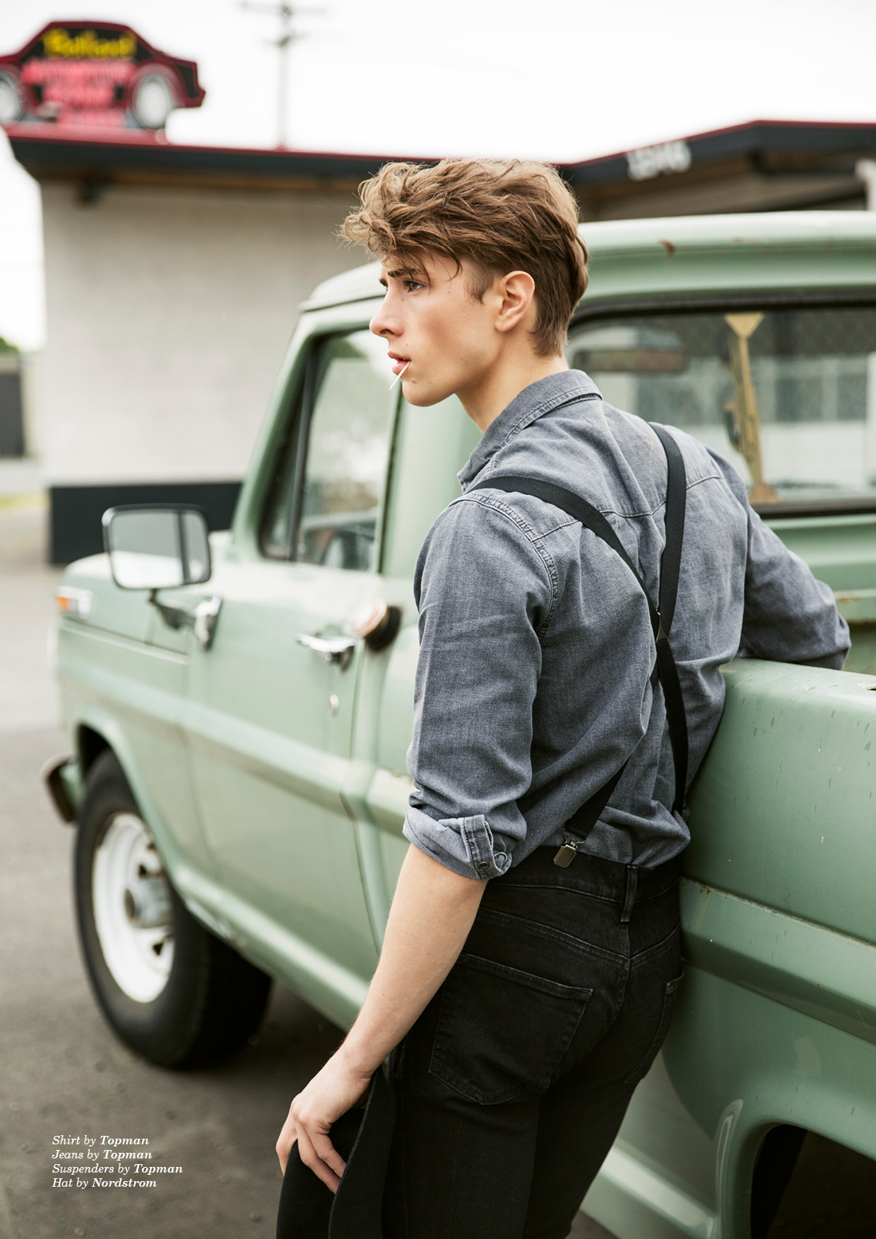 Frankie Rossi at IMG by Andrew Parsons for Yearbook #11 | Client Magazine