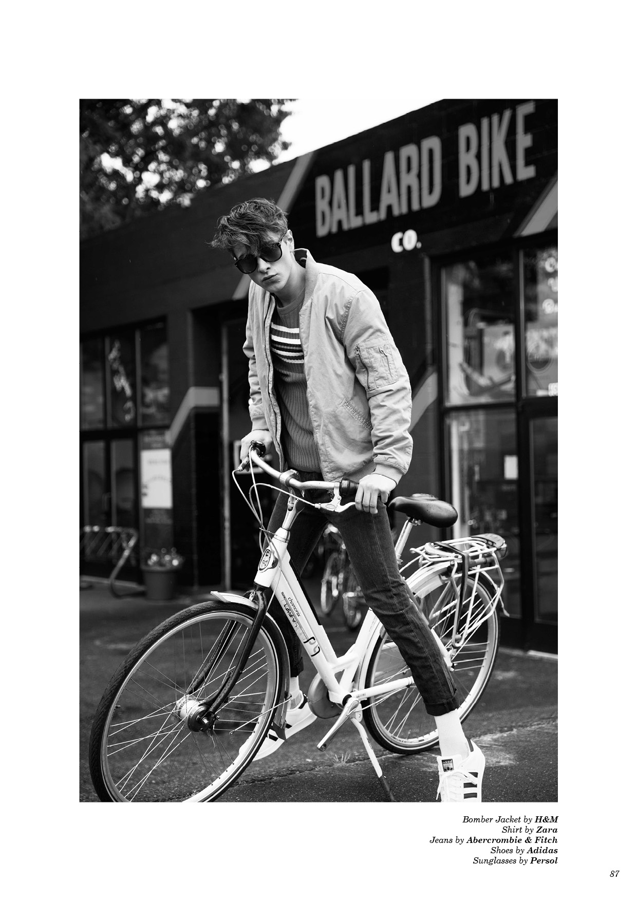 Frankie Rossi at IMG by Andrew Parsons for Yearbook #11 | Client Magazine