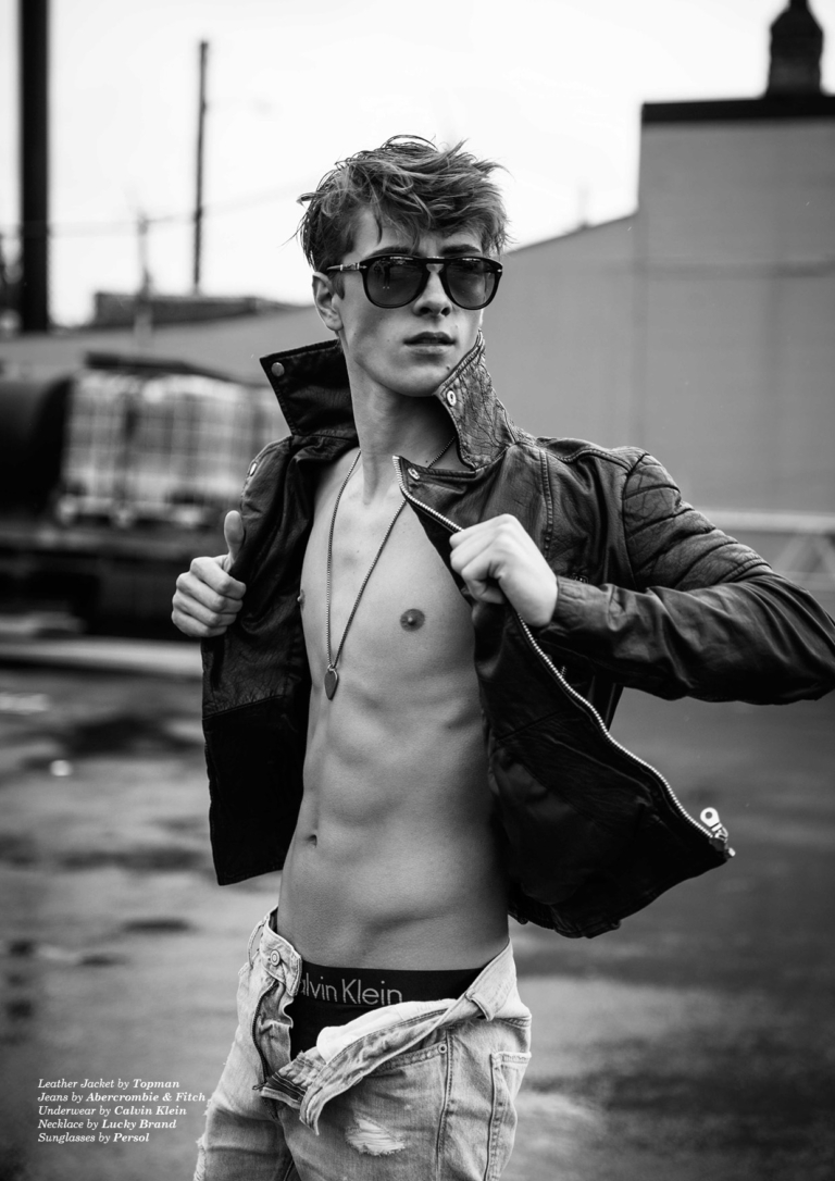 Frankie Rossi at IMG by Andrew Parsons for Yearbook #11 | Client Magazine