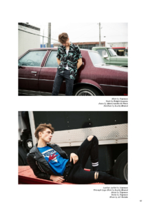 Frankie Rossi at IMG by Andrew Parsons for Yearbook #11 | Client Magazine