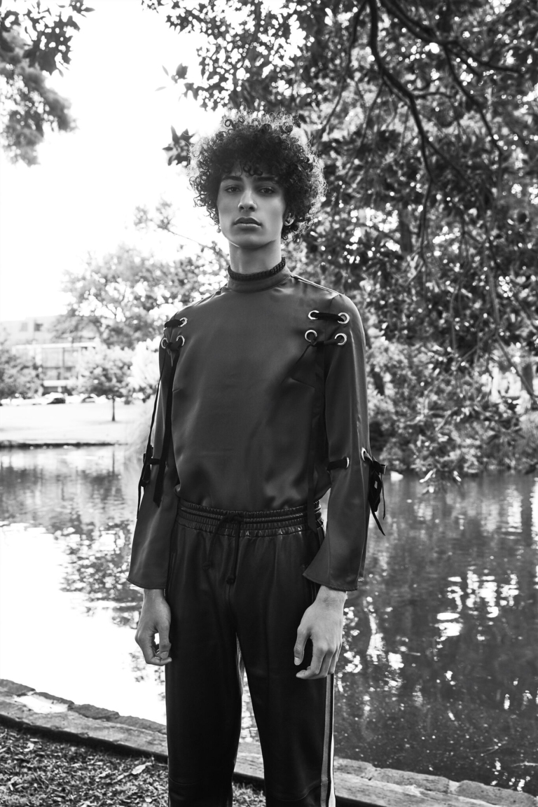 Tre Samuels at IMG Sydney by Emily Abay for CLIENT Online | Client Magazine