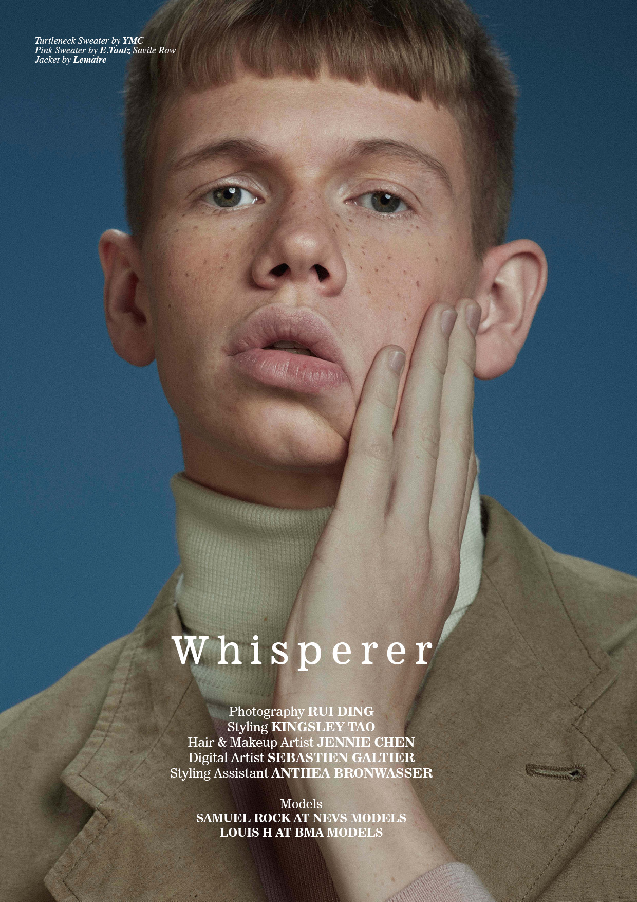 Whisperer by Rui Ding for #ClientStyleUK #16 – Client Magazine