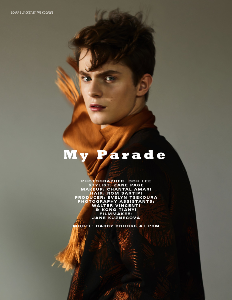 Harry Brooks at PRM by Doh Lee for Carbon Copy #25 – Client Magazine