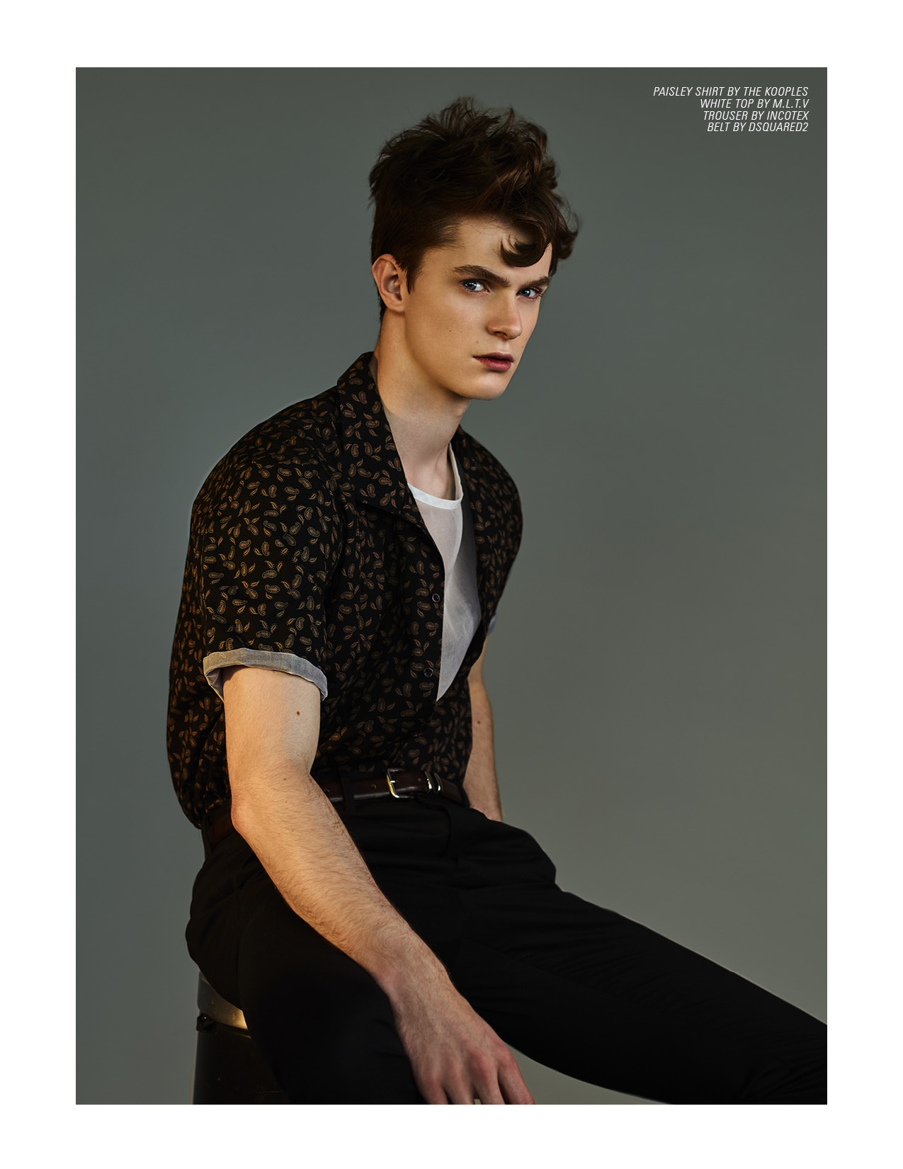 Harry Brooks at PRM by Doh Lee for Carbon Copy #25 | Client Magazine