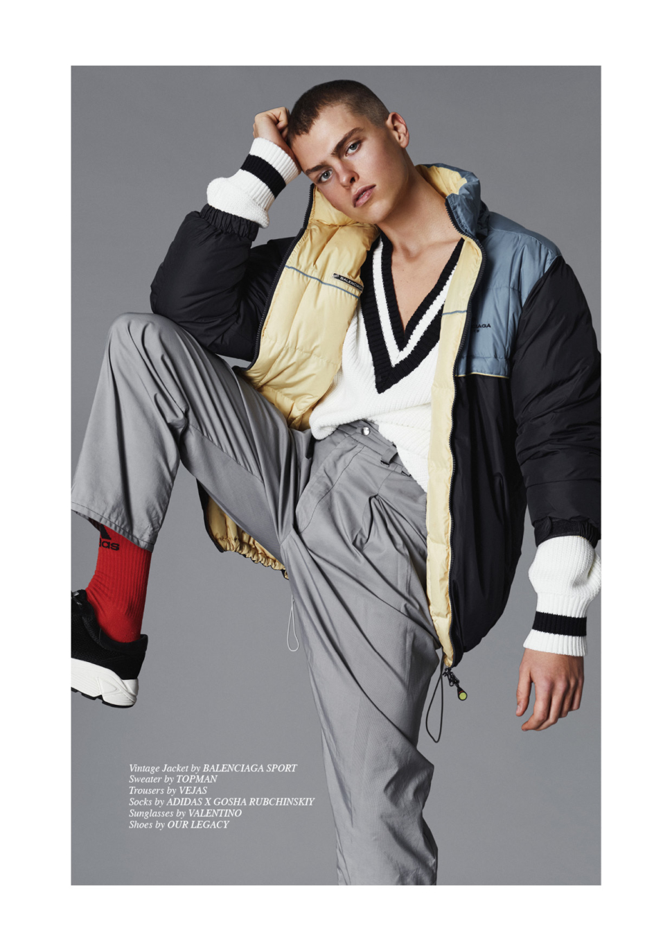 Jaron Baker at IMG by Alex Evans for Client Style #18 | Client Magazine