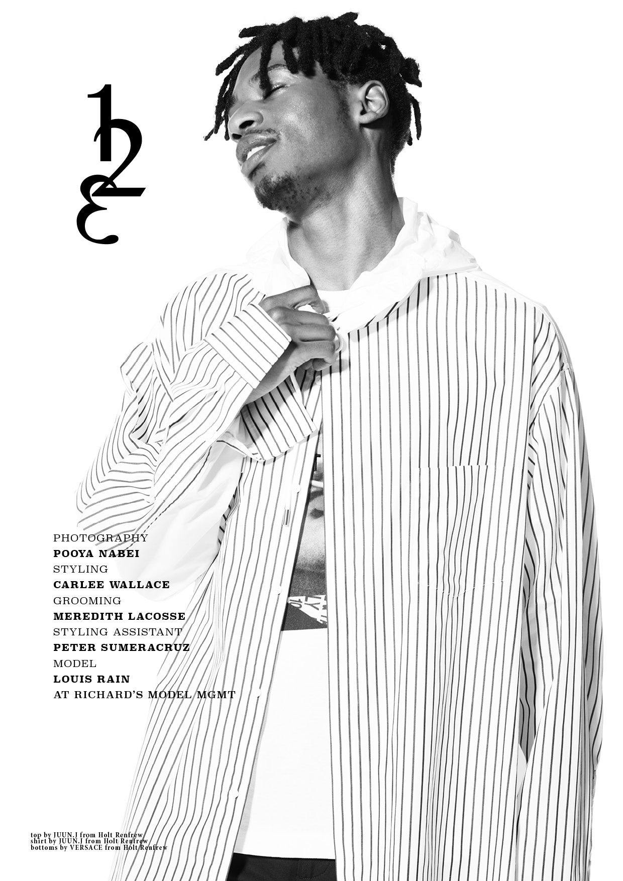 Louis Rain at Richard’s Model Mgmt by Pooya Nabei Client Magazine US ...