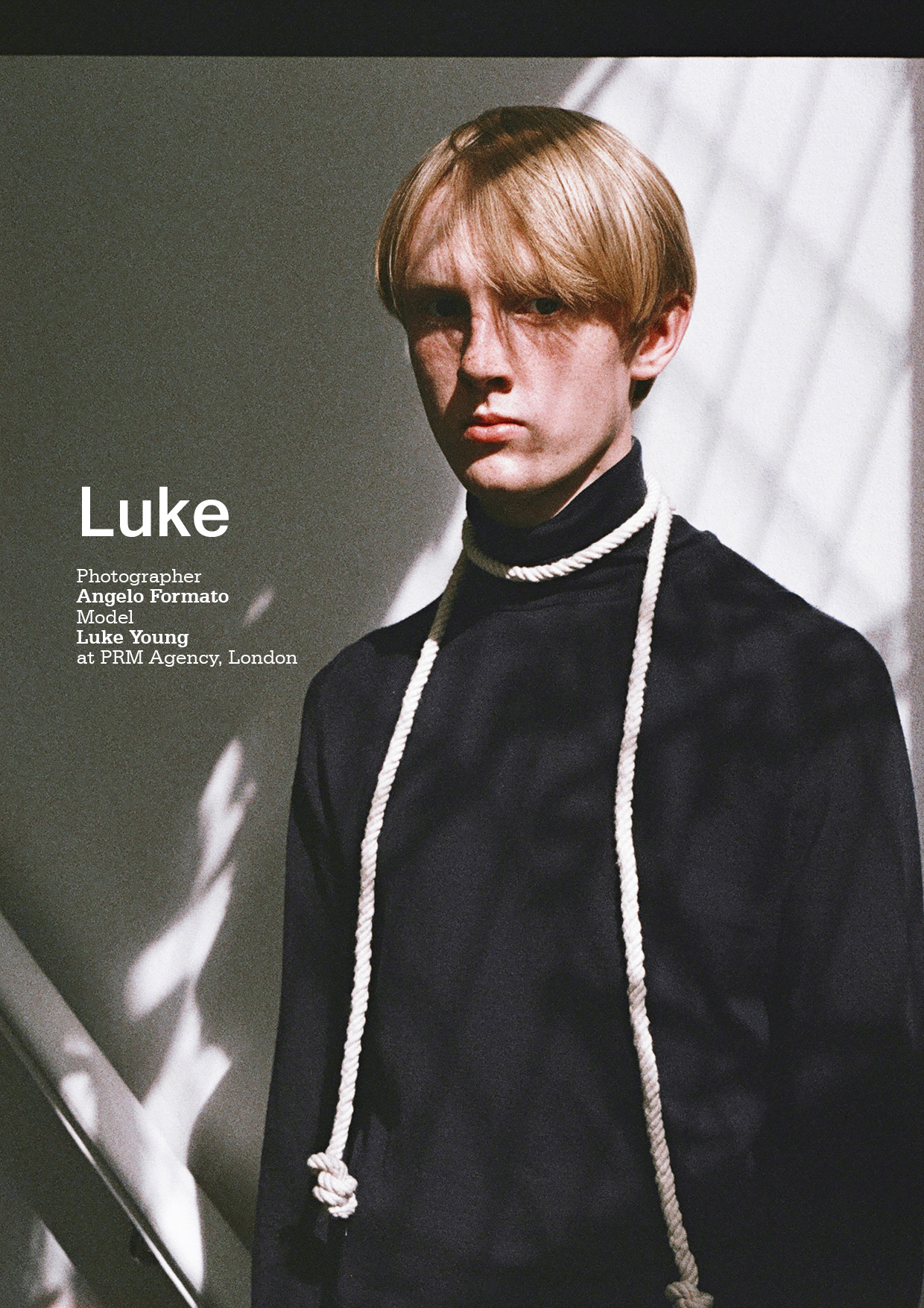 Luke Young at PRM Agency by Angelo Formato for Client Online | Client ...