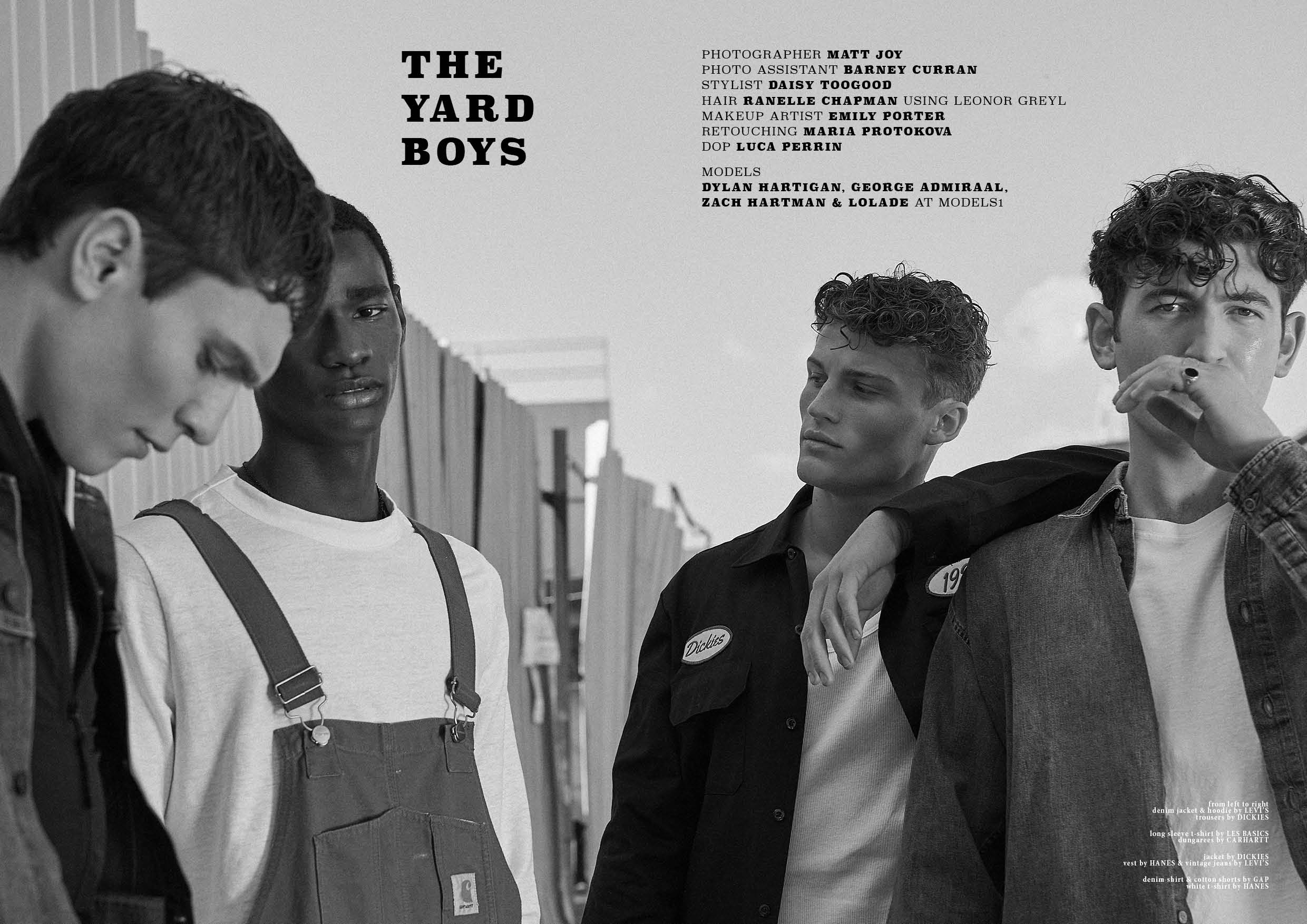 The Yard Boys by Matt Joy for Client Magazine #20 | Client Magazine