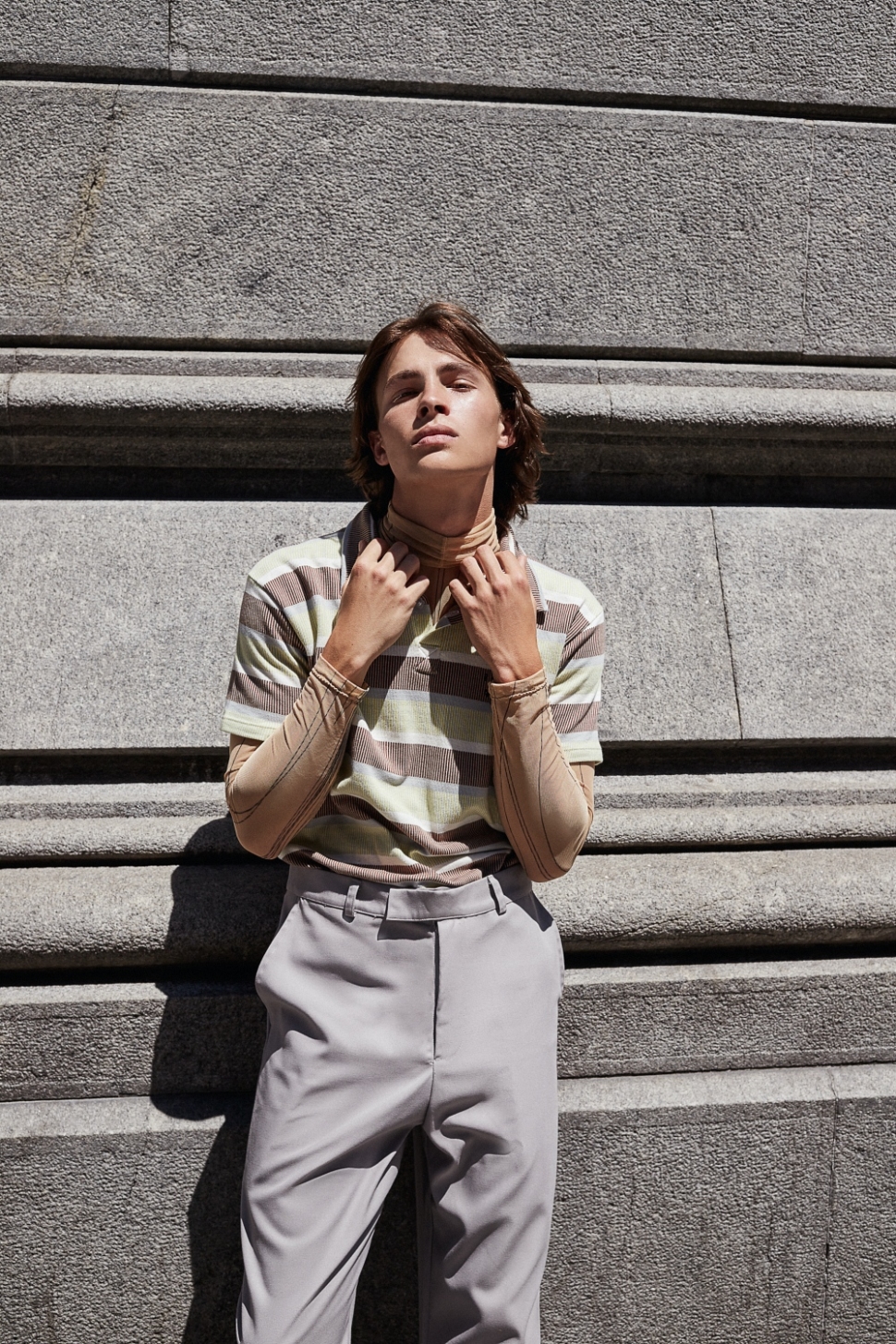 Lucho at Sun Model Mgmt by Lucas Ricci for Client Online | Client Magazine