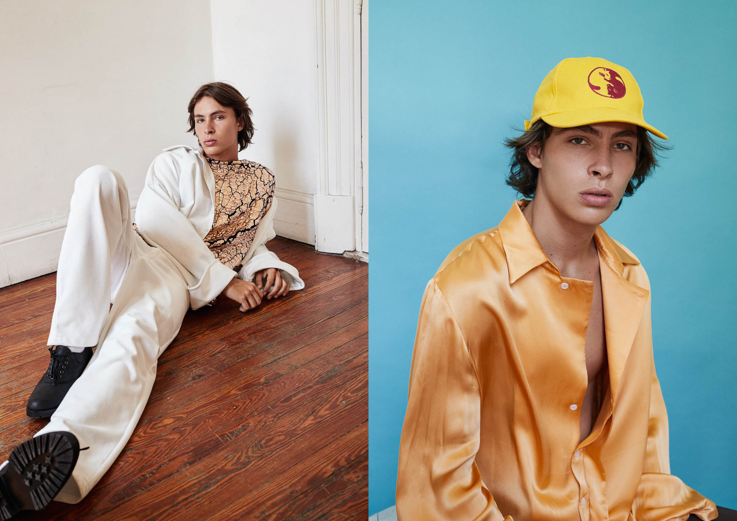 Lucho at Sun Model Mgmt by Lucas Ricci for Client Online | Client Magazine