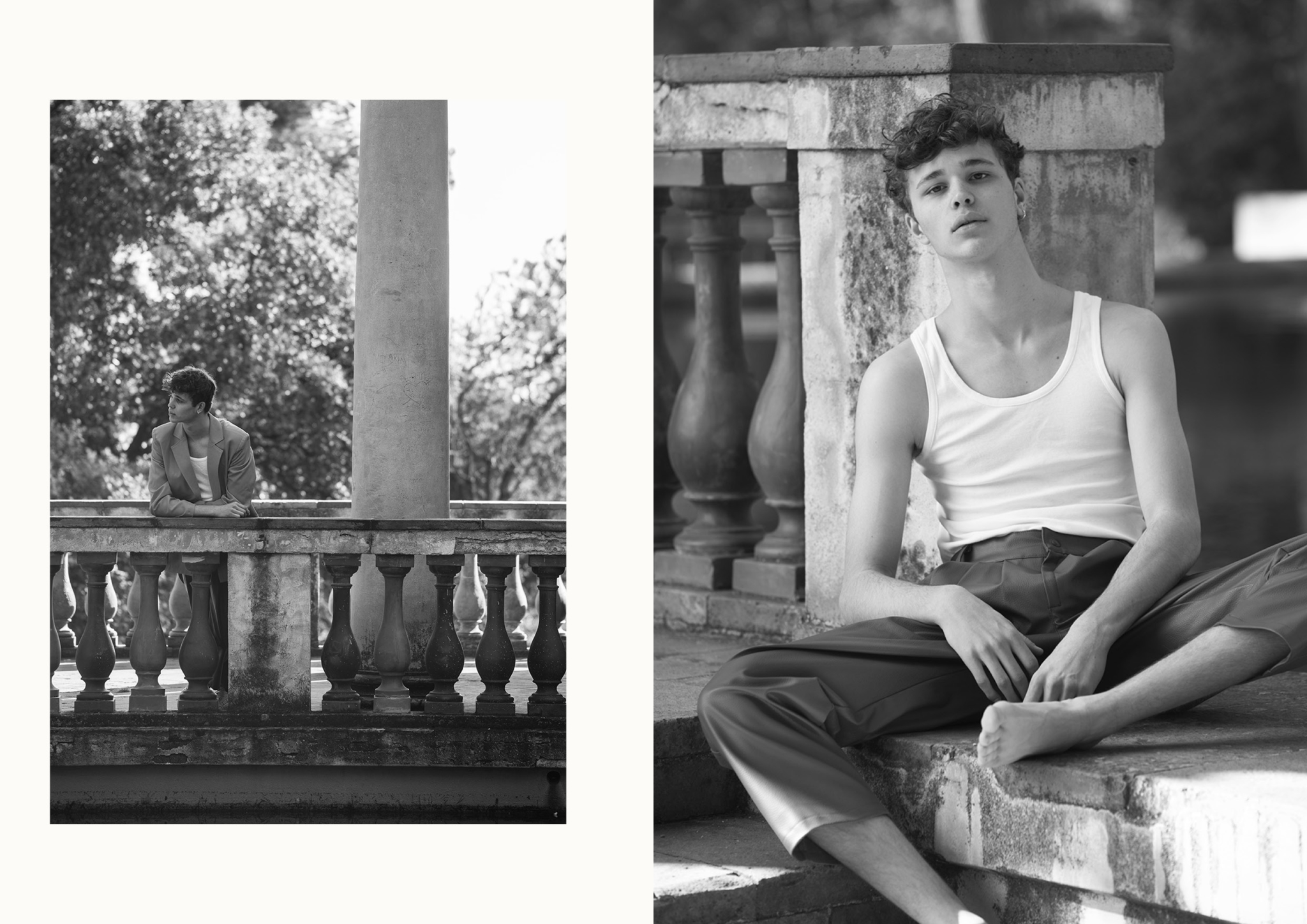 Aitor Palma at Francina Models by Jose Martinez for Client Online | Client Magazine