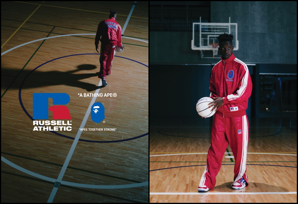 BAPE® x Russell Athletic Collection: Celebrating Basketball Cultures ...